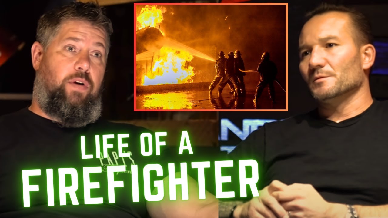 Heroic firefighter Travis Howze talks about the insane day to day life ...