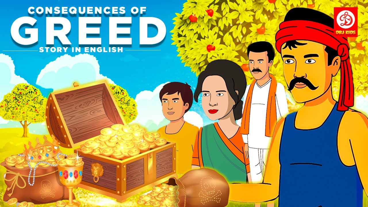 Consequences of Greed - Story in English | Being Greedy is Bad | New ...