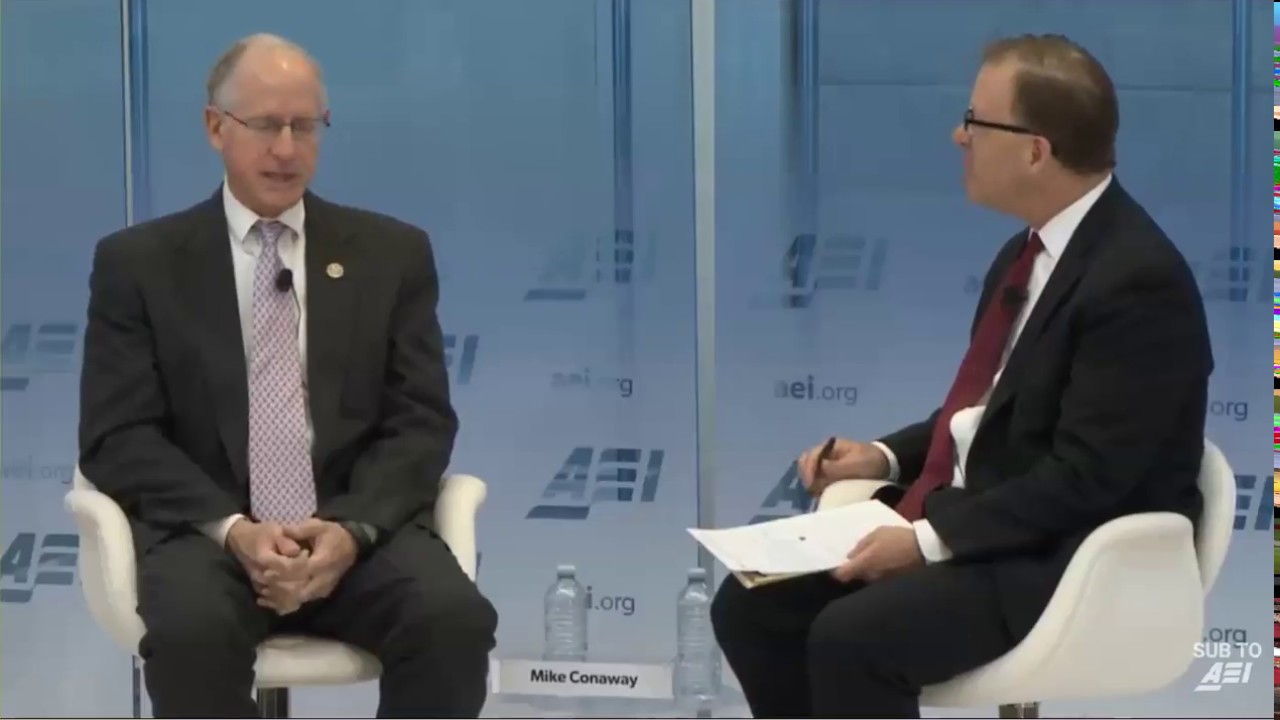 Chairman Conaway Delivers Remarks at AEI on SNAP - YouTube