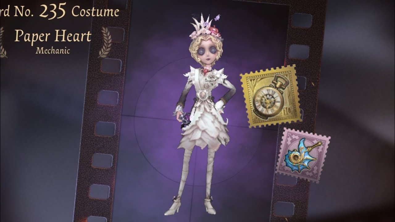 Identity V | Mechanic’s Beautiful Halloween Costume Is Here! “Paper ...