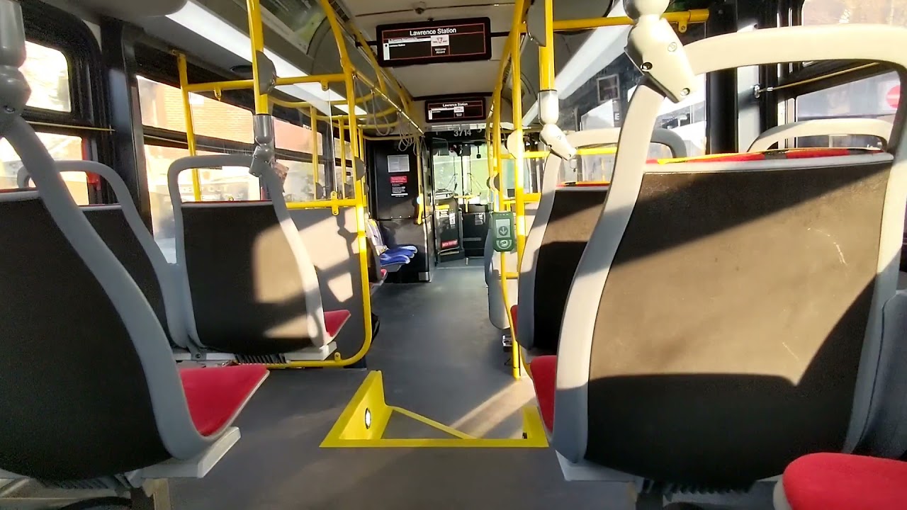 TTC 2019 New Flyer XE40 Xcelsior #3714 Ride Aboard 52 Lawrence West ...