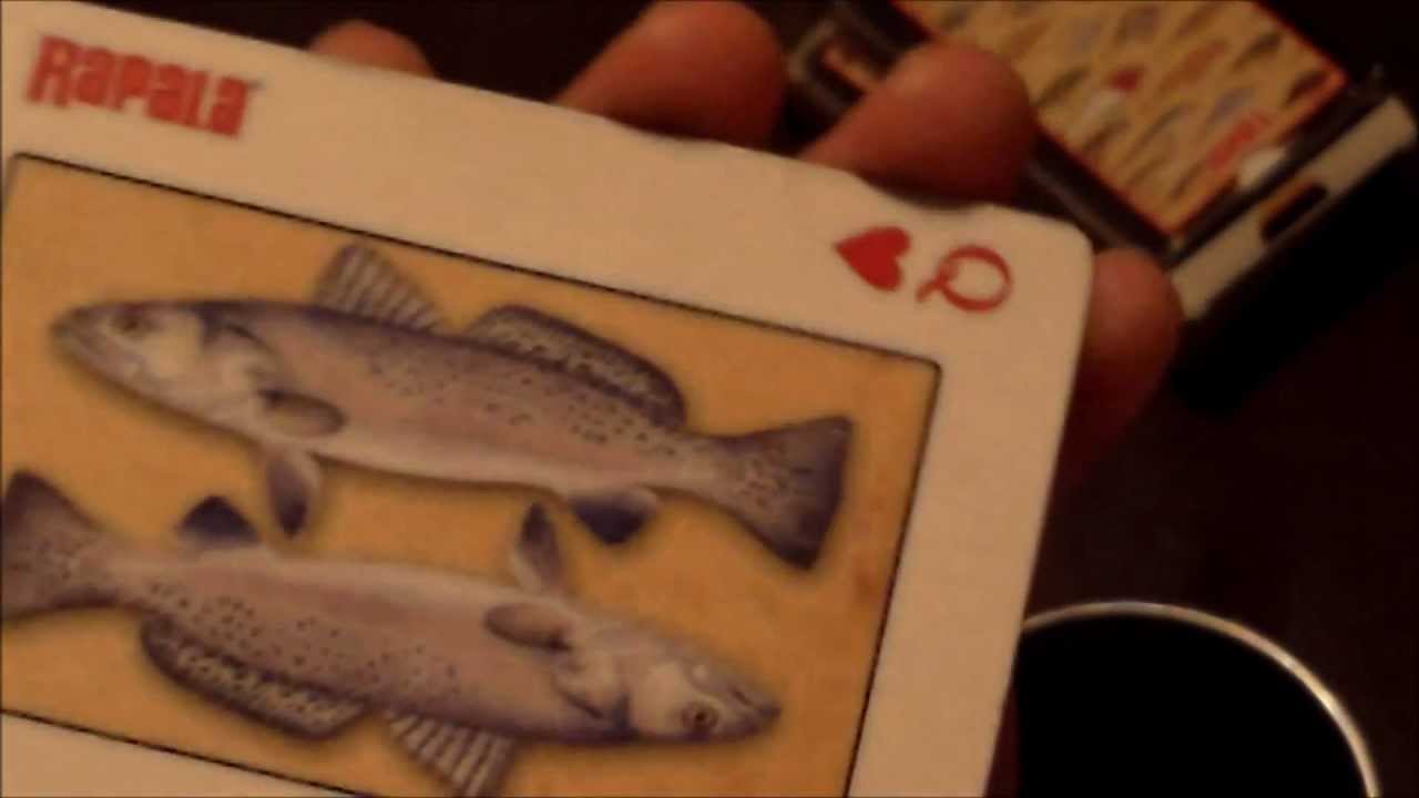 FiskeFriluftFritid- Fishing gear and Rapala Playing cards [HD] - YouTube