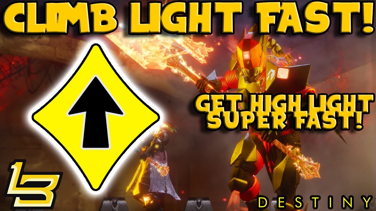 CLIMB LIGHT FAST! (Destiny) Tutorial & Tips! - YouTube