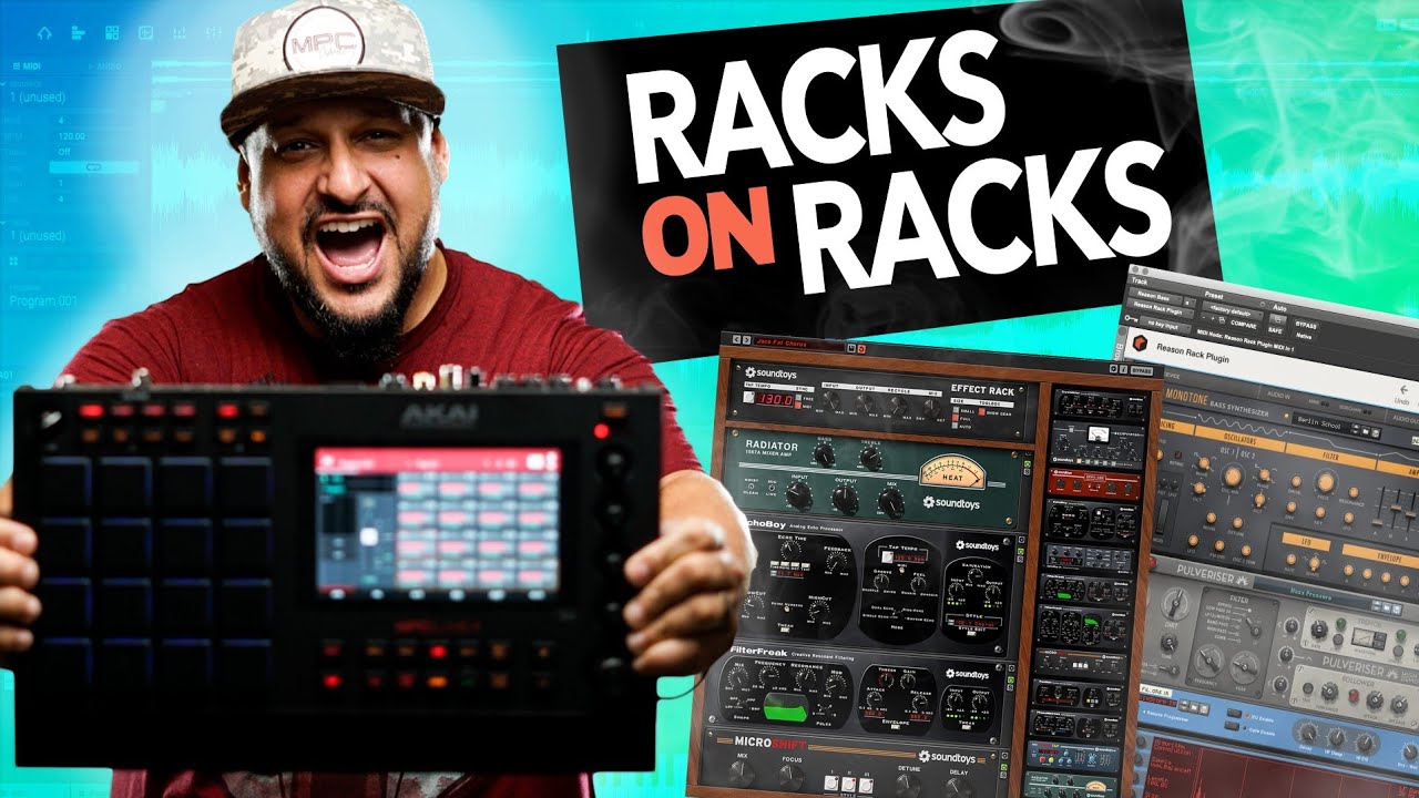 🔴Making a Loop Kit/Sample Pack with Reason, Soundtoys and MPC Live 2 ...