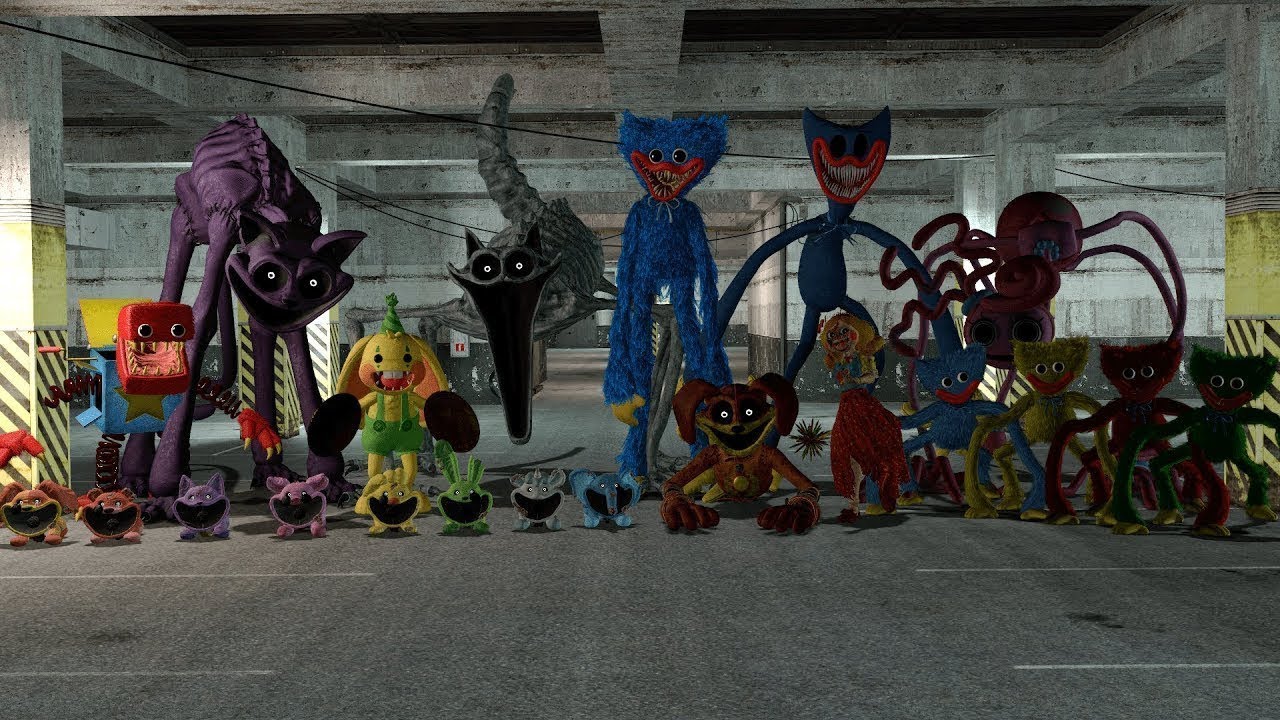 POPPY PLAYTIME CHARACTERS In Garry's Mod! ALL ZOONOMALY MONSTERS VS ALL ...