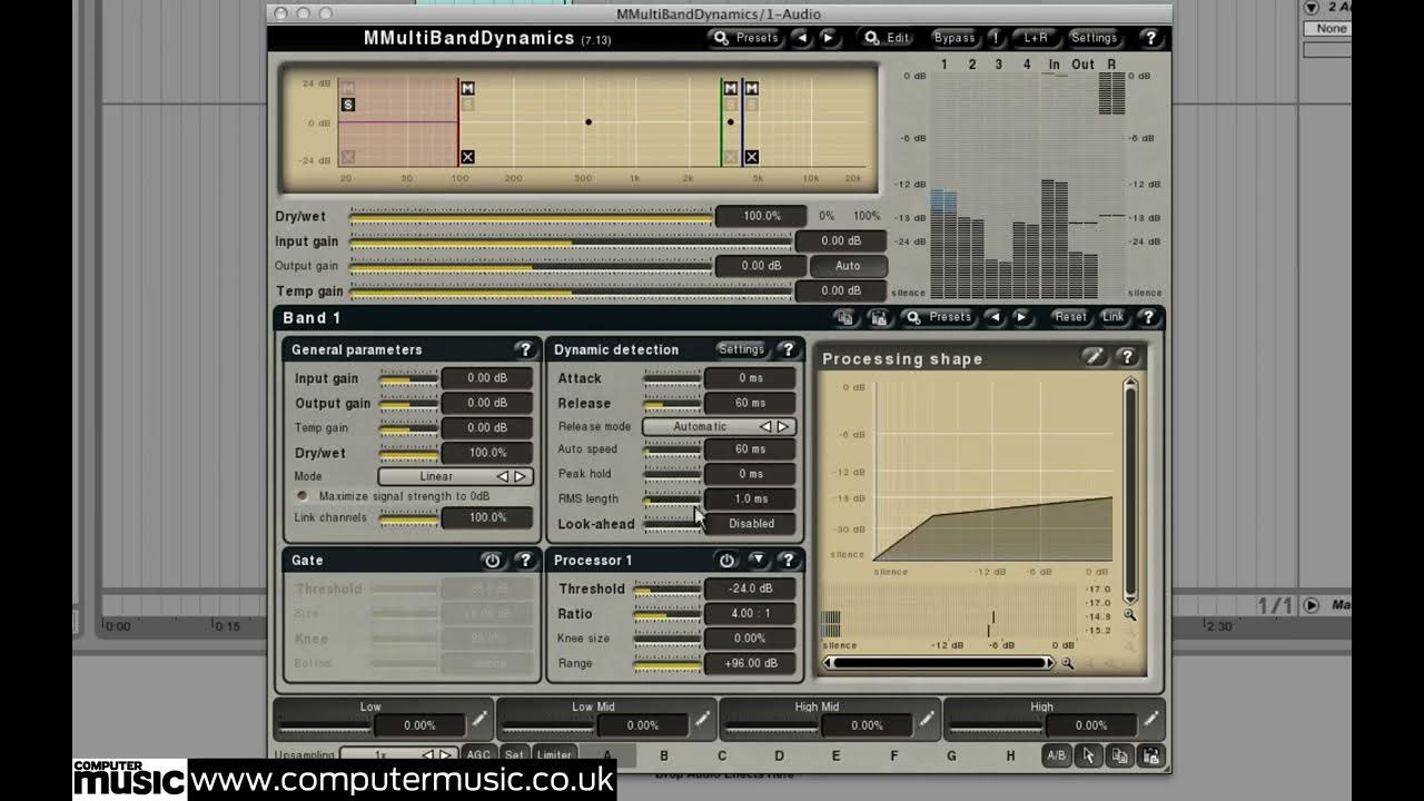 Dynamic processing explained! Multiband compression - YouTube