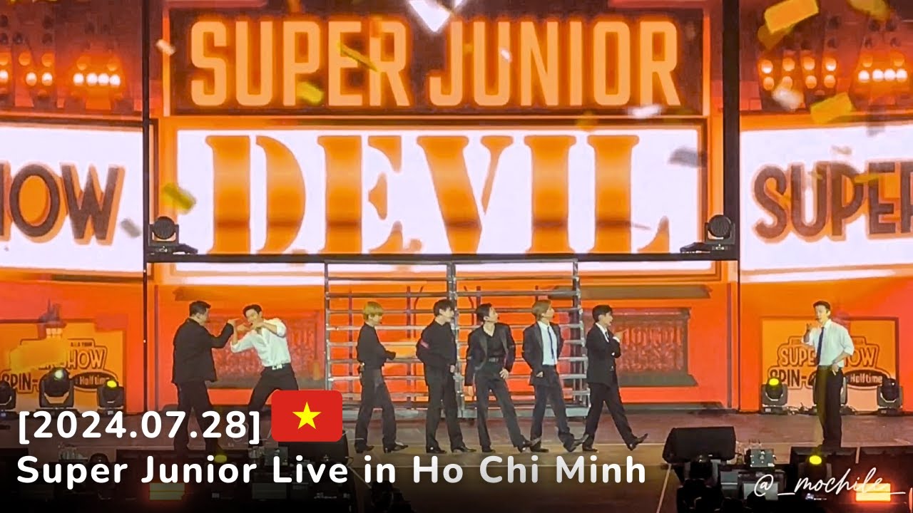 [𝟐𝐊] 👹 𝐃𝐞𝐯𝐢𝐥 🔥 Super Show Spin-off: Halftime in Ho Chi Minh 🇻🇳 20240728 ...
