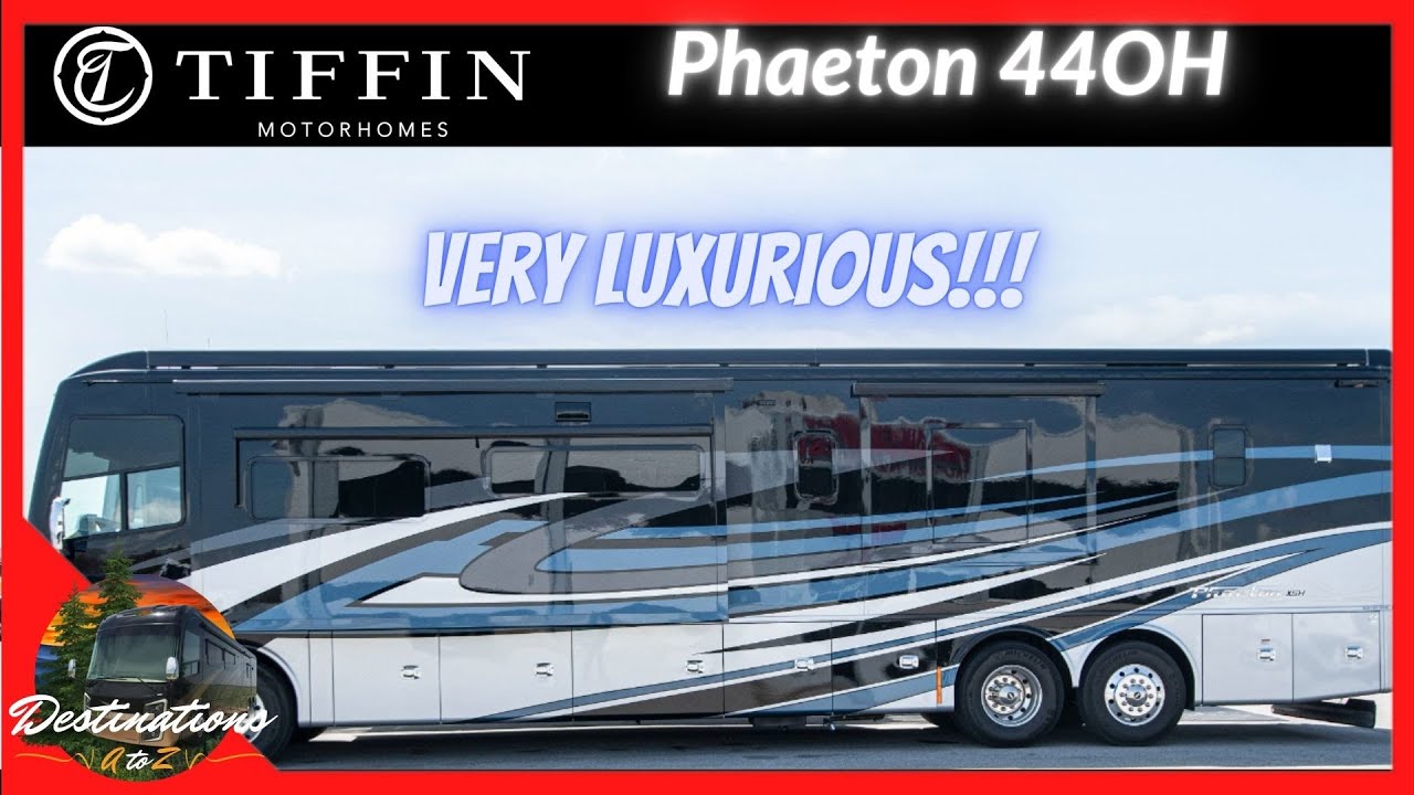 TOUR and SPECIFICATIONS of Tiffin Phaeton 44OH and WALK THROUGH - YouTube