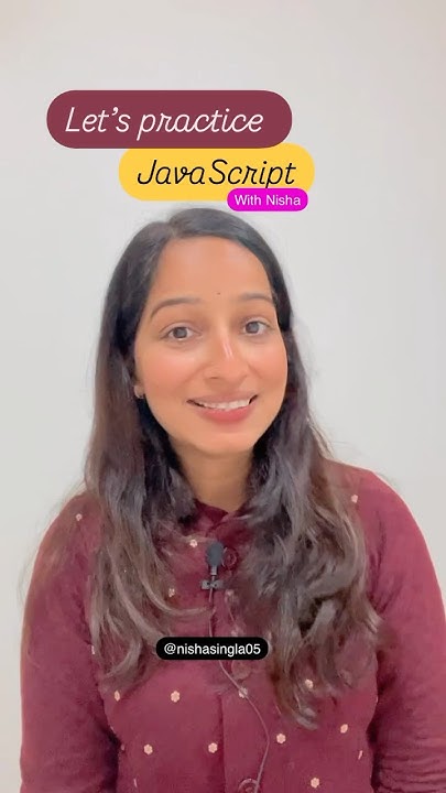 Javascript Interview Question ⁠nishasingla Javascriptdev Coding Programminglanguage Youtube