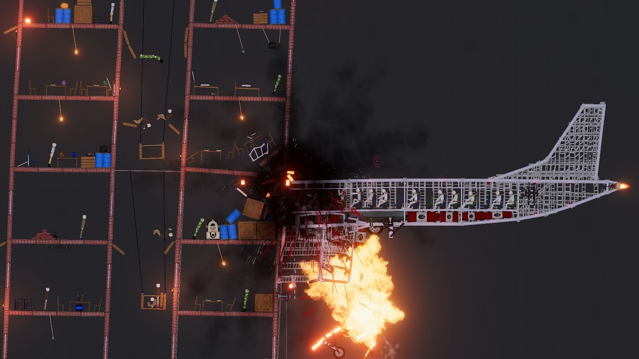 Epic Destruction of Buildings in People Playground - YouTube