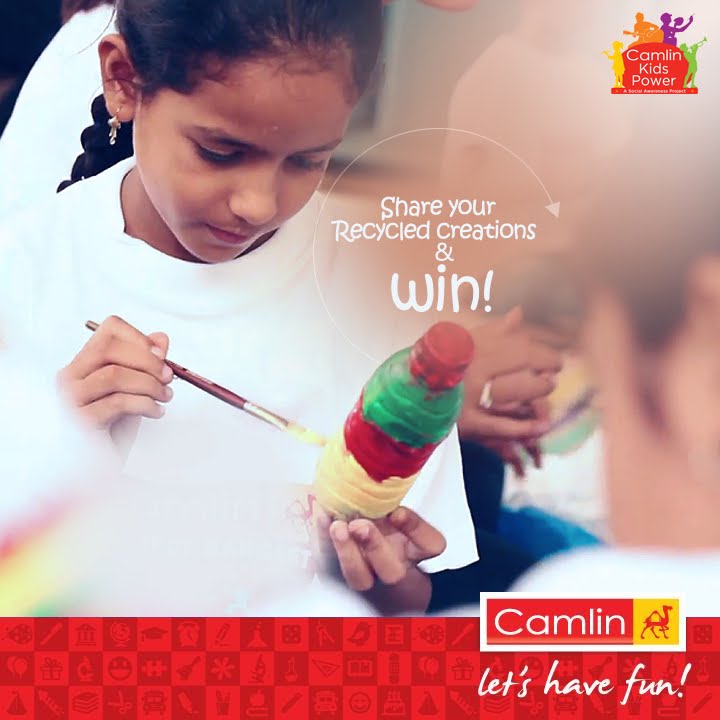 Camlin Kids Power Recycle Day Initiative - YouTube