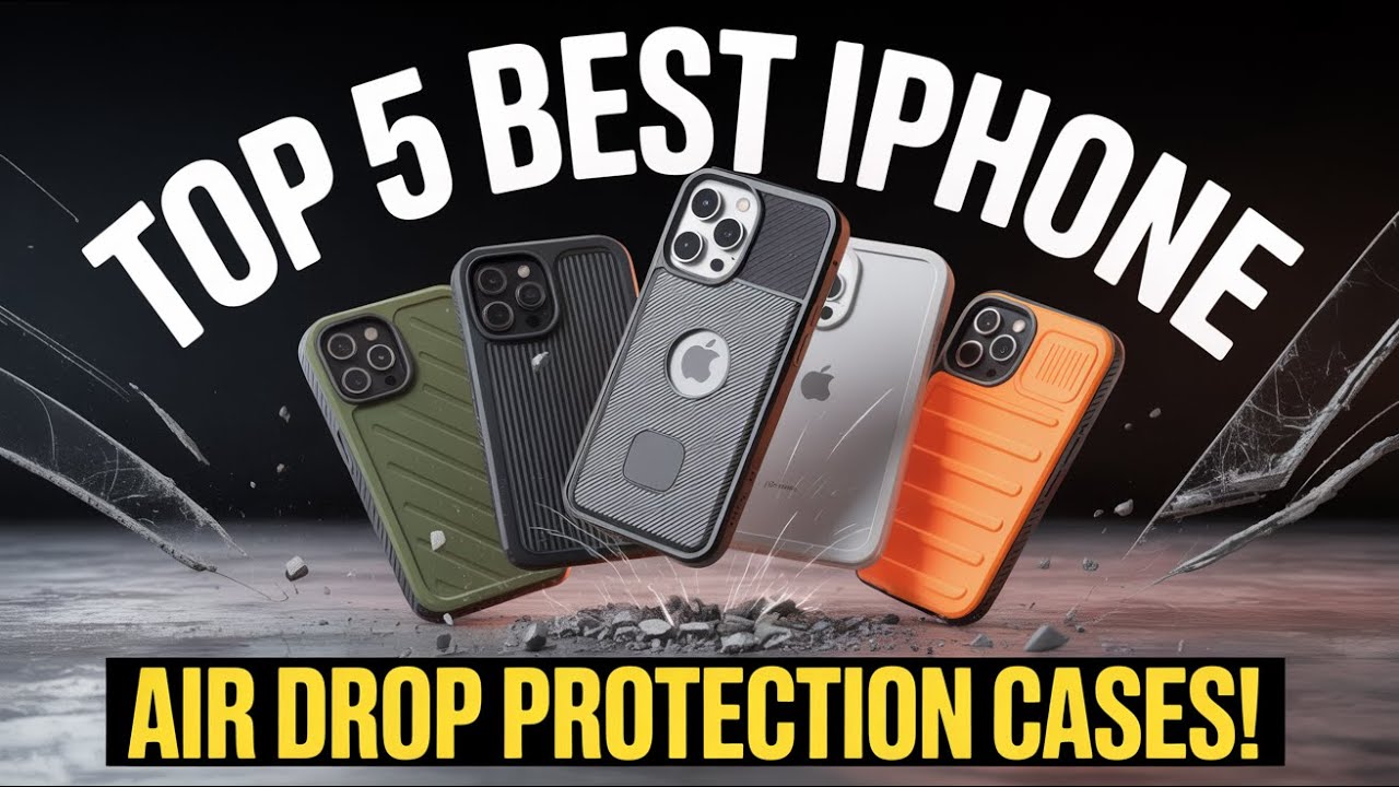 Top 5 Best iPhone Air Drop Protection Cases! - YouTube