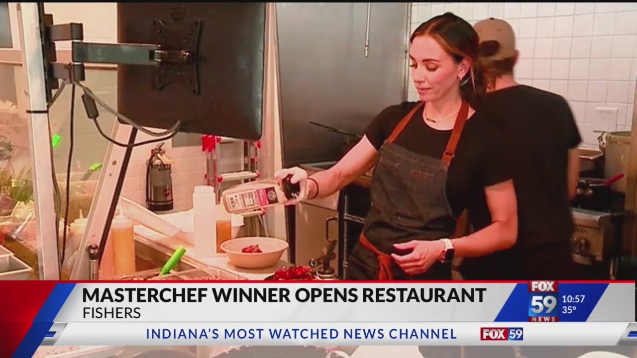 MasterChef winner Kelsey Murphy debuts new restaurant - YouTube