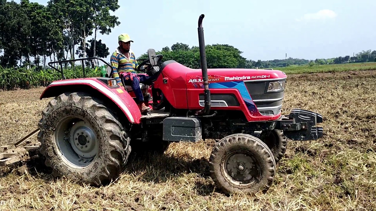 Mahindra arjun nova 605 tractor cultivated performance | Village ...