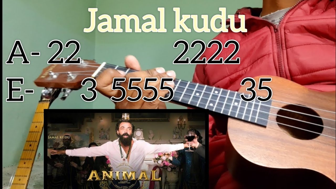 JAMAL KUDU | Animal | Ukulele Tab Lesson #ukulele #tabs - YouTube