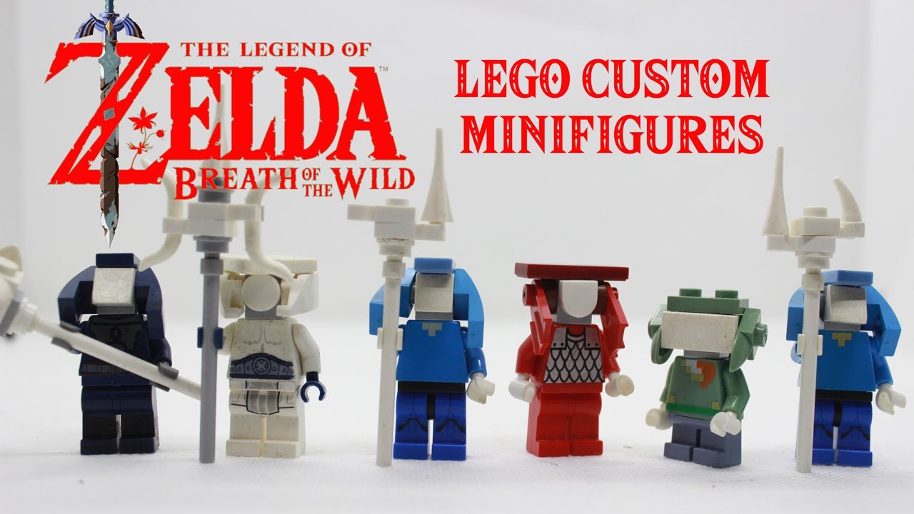 Lego Zelda custom minifigures - YouTube