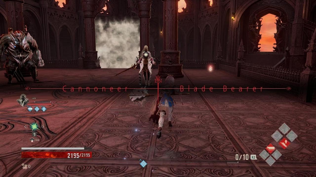 Code Vein (PS5) - Cannoneer & Blade Bearer Double Boss Fight - YouTube