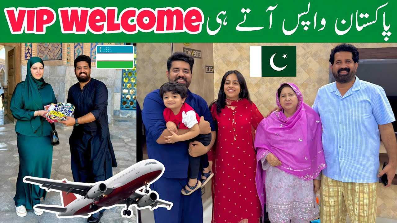 Uzbekistan 🇺🇿 To Pakistan 🇵🇰! VIP WELCOME By Family! 😍 | BaBa Food ...