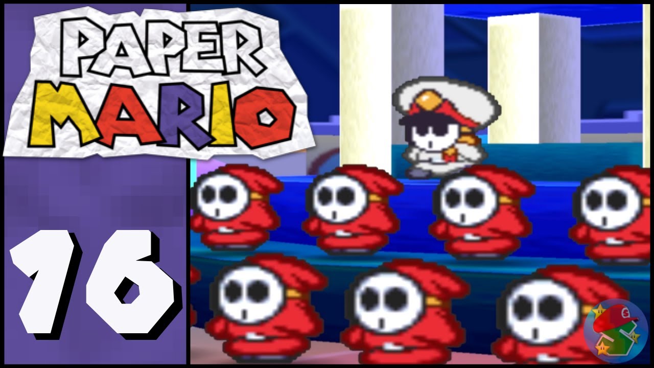 The Shy Guy Army - Paper Mario - Episode 16 - YouTube