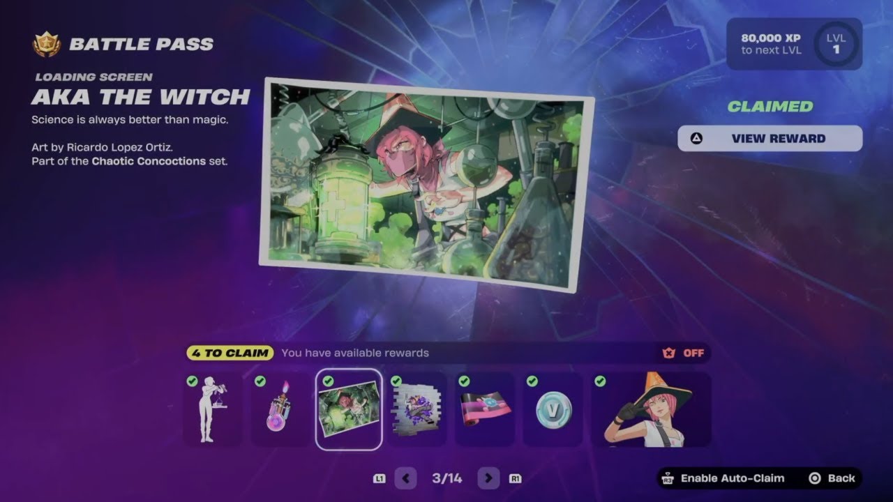 How to Unlock Aka the Witch Loading Screen in Fortnite | Battle Pass ...