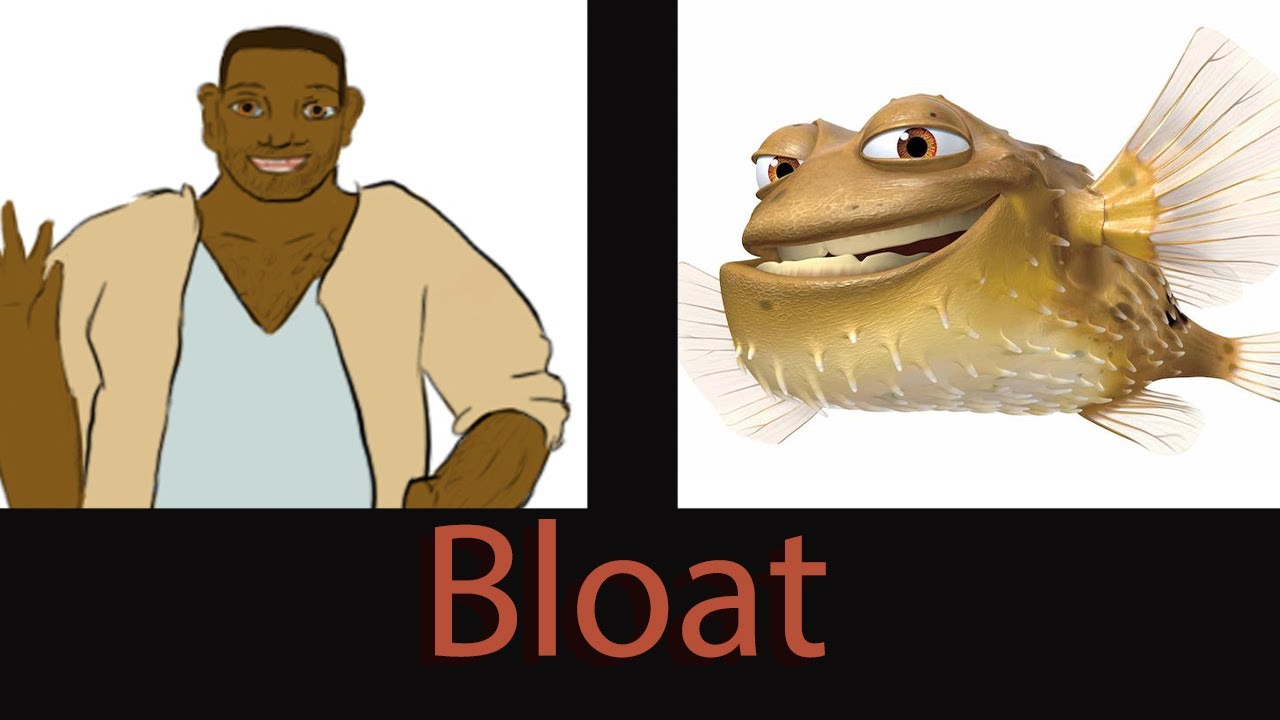 Finding Nemo Characters Bloat