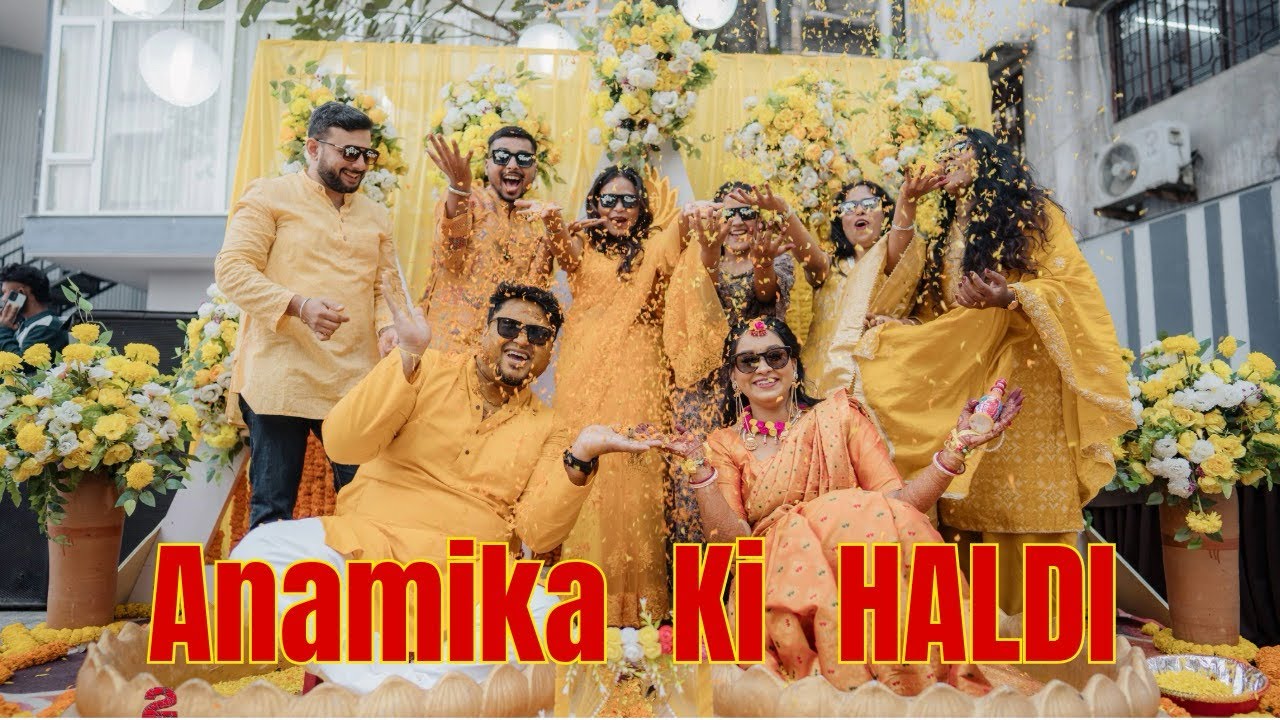 Anamika ki Haldi🟡 | Ye haldi hai ya Holi | Anamika ki Shadi ep 02 ...