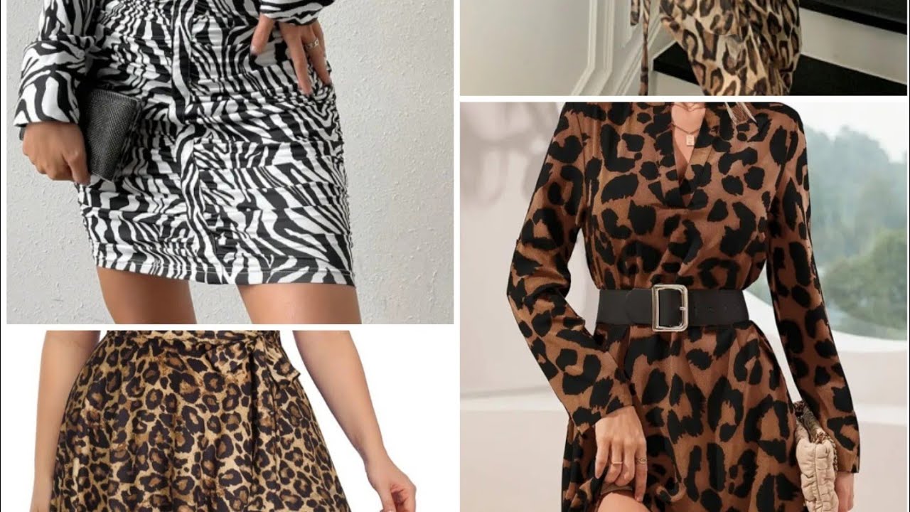 Hermosos Vestidos Estampados de Animal Print, Como Puedes Usar tus ...