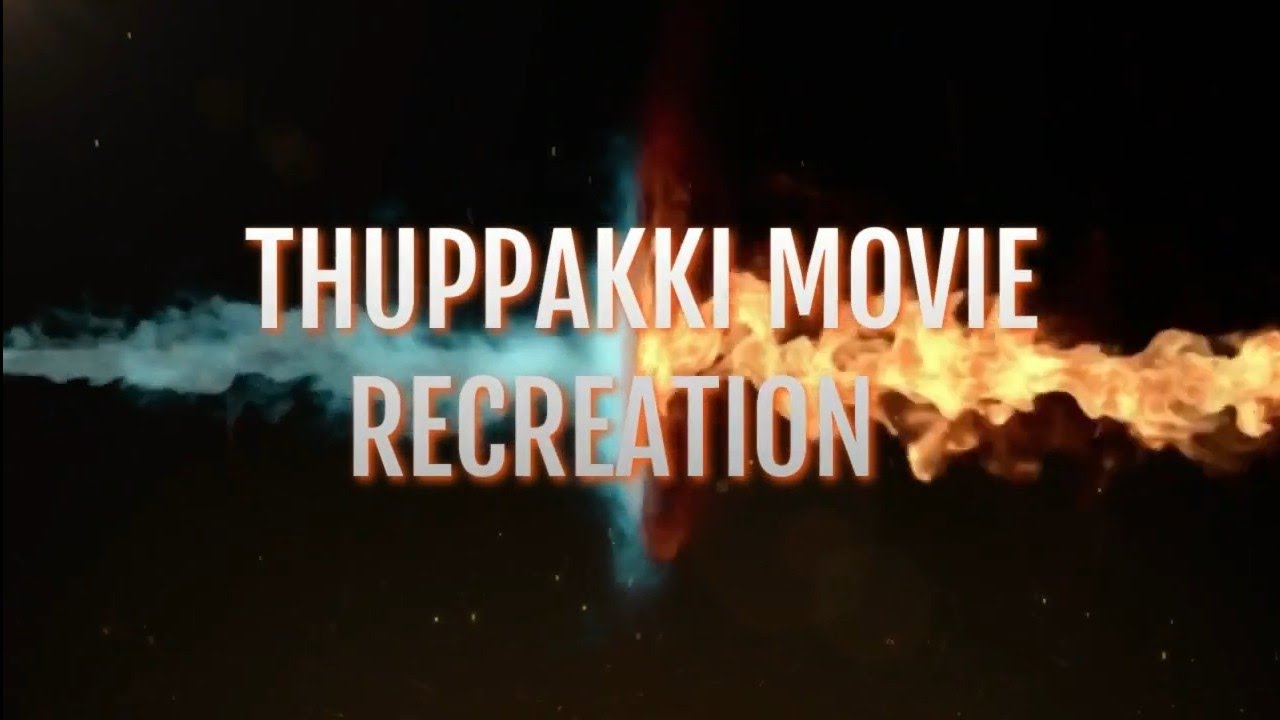 Thuppakki Movie Climax Fight Recreation.... - YouTube