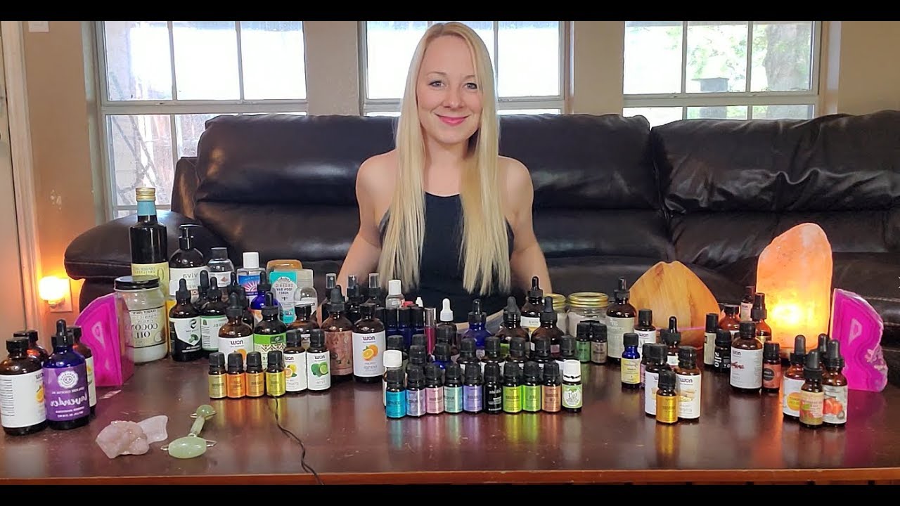 My Essential Oil Collection & How I Use Them - YouTube