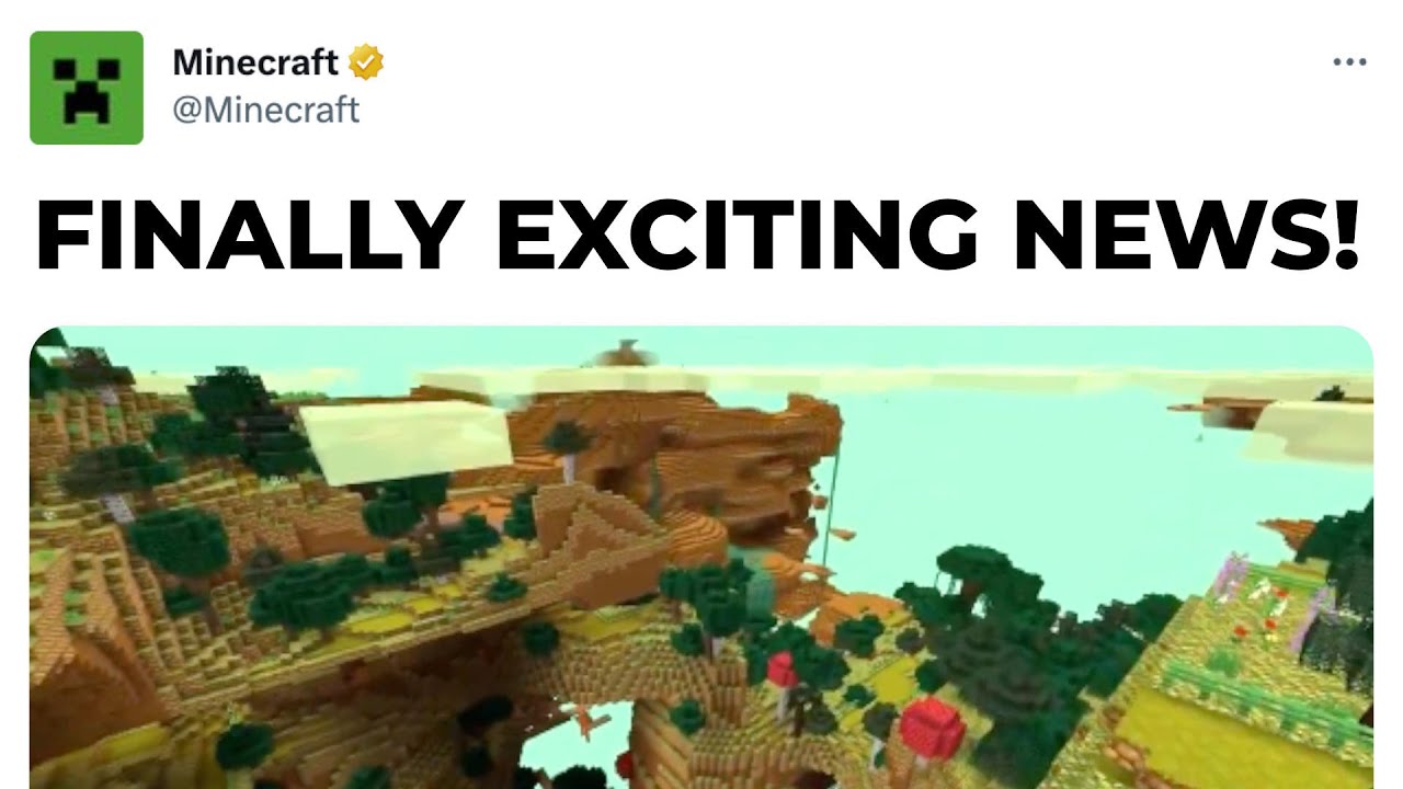Mojang FINALLY Teased Some EXCITING Minecraft Dimension Update News ...