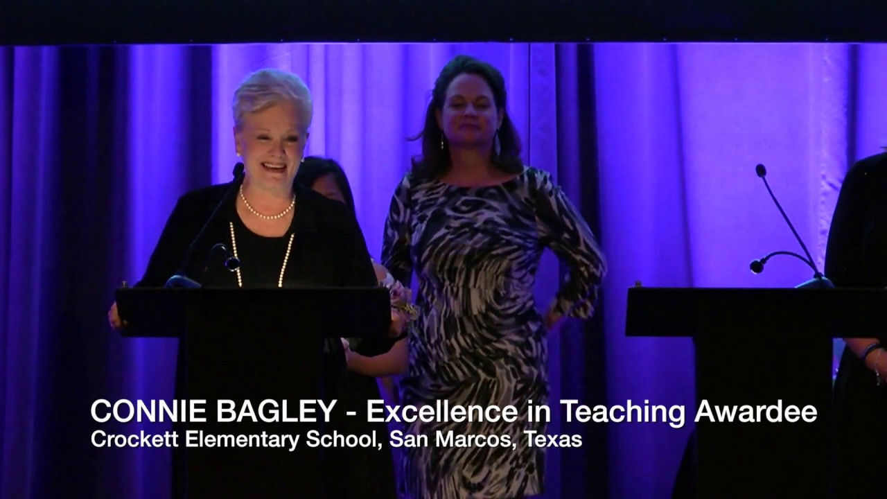 Connie Bagley - Learning Ally Excellence in Teaching Awards - YouTube
