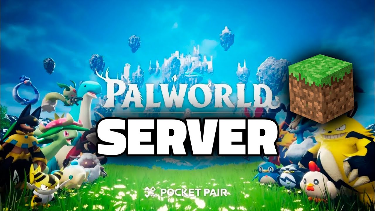 PALWORLD - COMO CRIAR SERVIDOR DE MINECRAFT DE PALWORLD! - YouTube