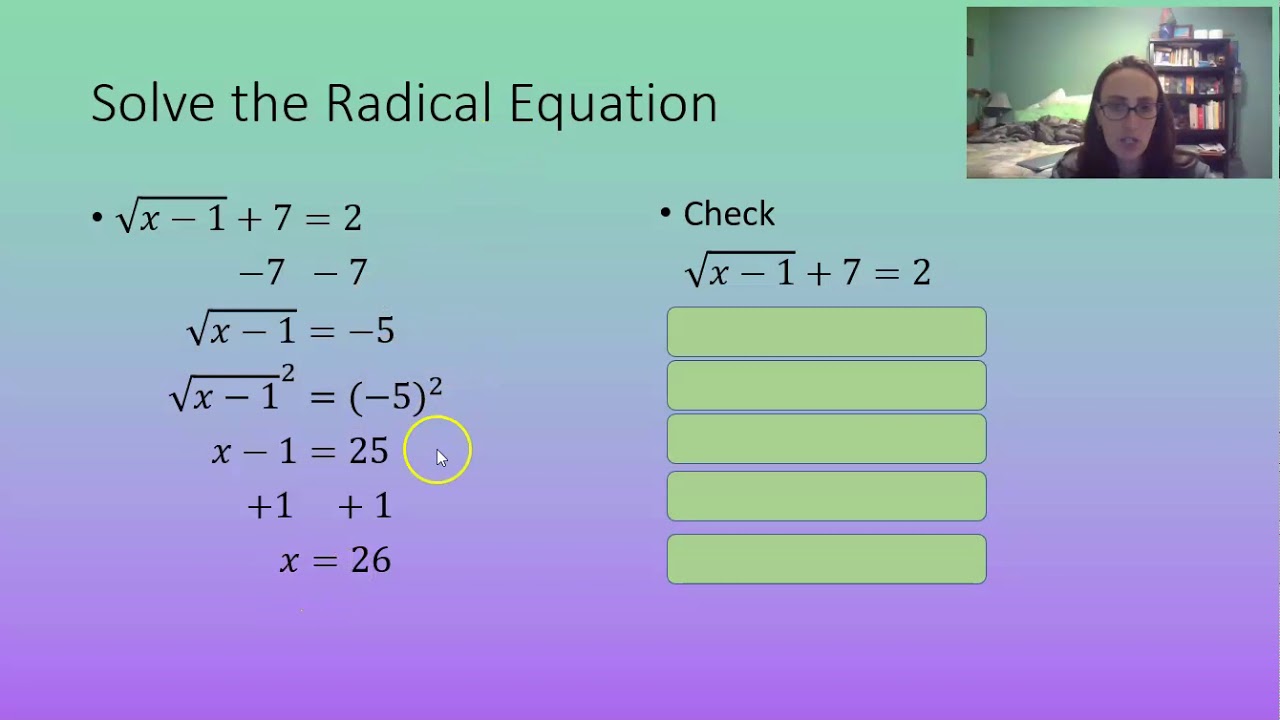 Solve Rationals 2 - YouTube