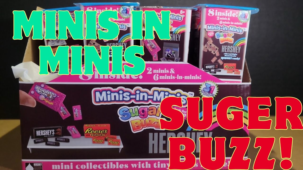 Minis-in-Minis Suger Buzz series 2 and World's smallest Micro figure ...