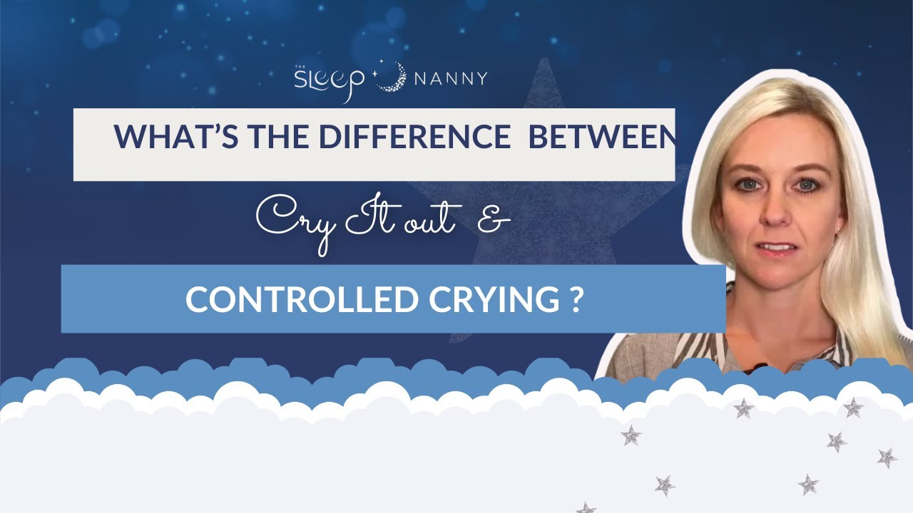 What's The Difference Between Cry It Out & Controlled Crying? - YouTube