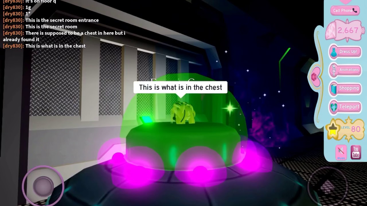 Four secret rooms in the intergalactic trading realm l Royale high ...