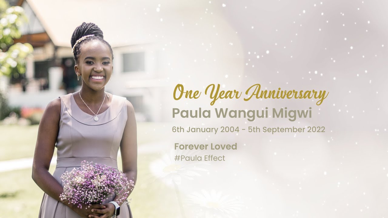 One Year Anniversary - Paula Wangui Migwi - YouTube
