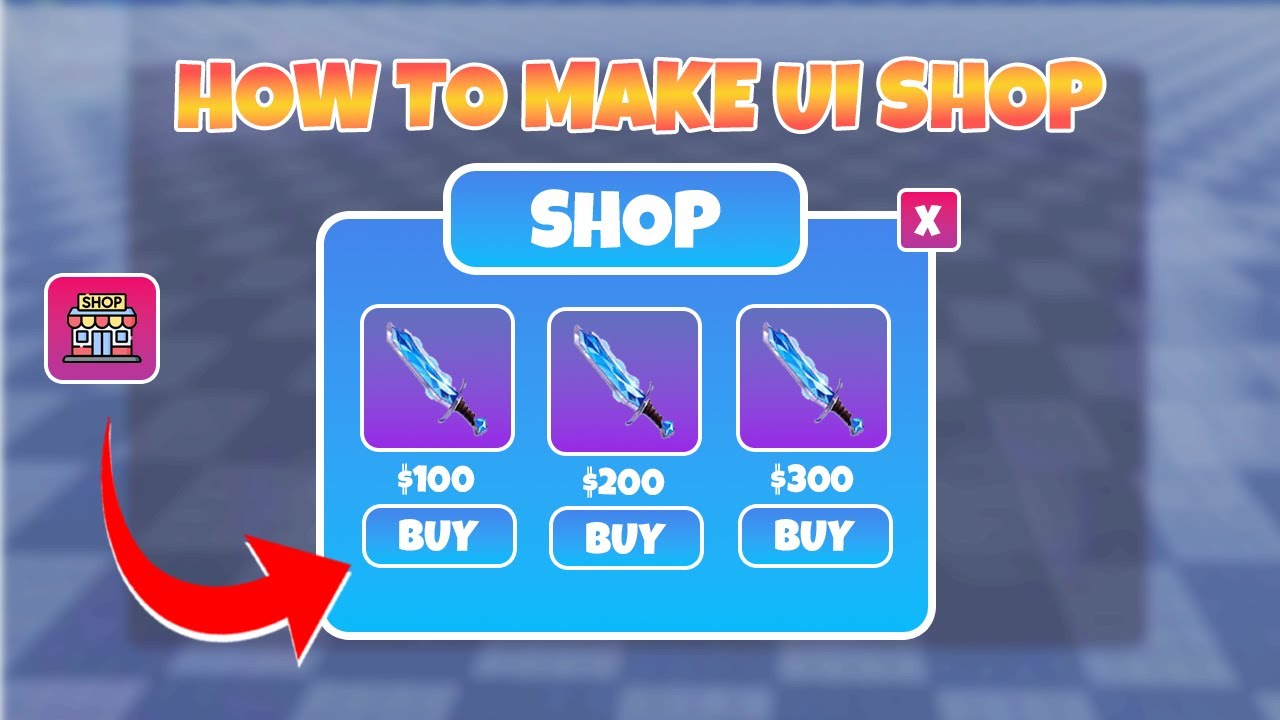 Cara Membuat UI Shop - Uni Craft Your World - YouTube