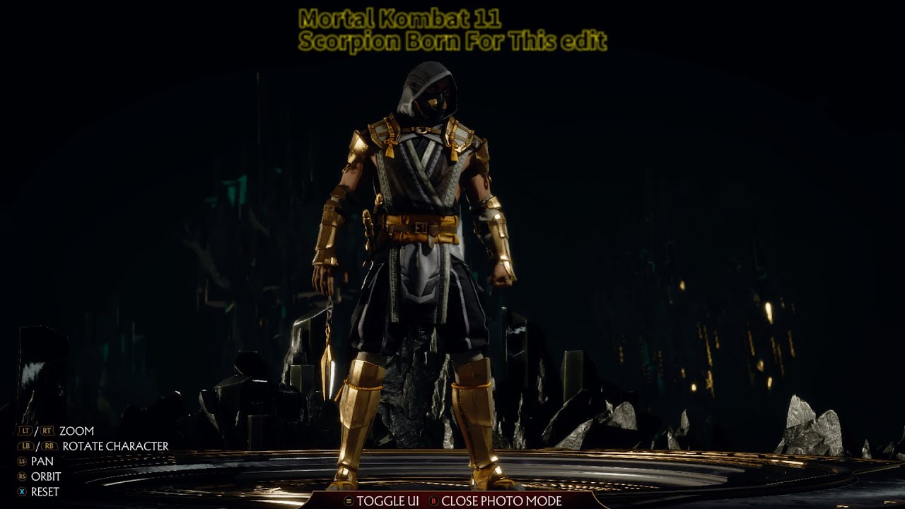 Mortal combat scorpion X-ray edit born for this by the score - YouTube