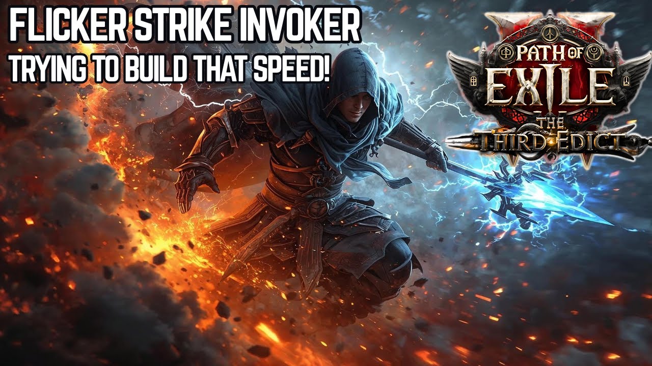 FASTEST MONK IN WRAECLAST 😉 - Flicker Strike Invoker [WIP] | PoE2 ...