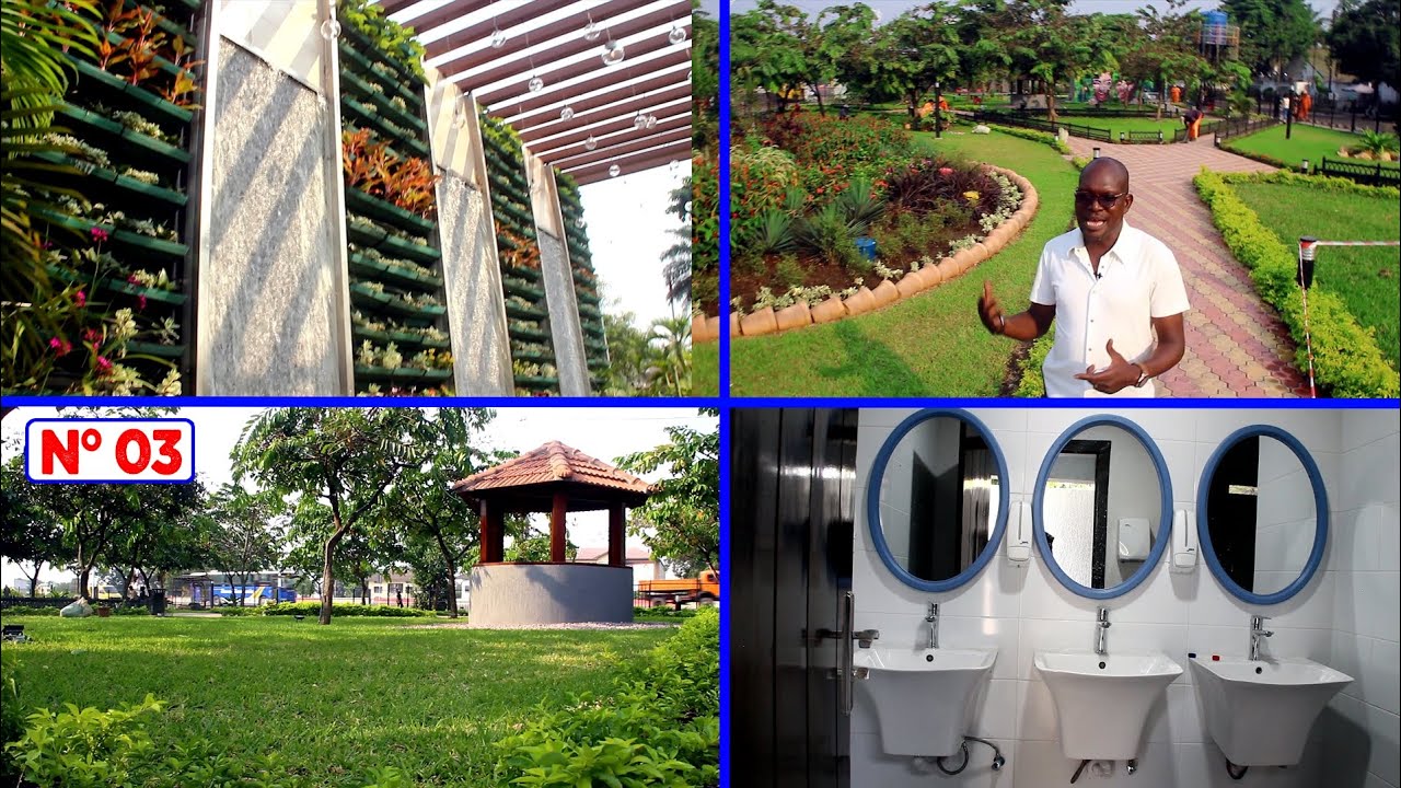 💯% TRAVAUX : VOICI LE PLUS GRAND PARC PUBLIC MODERNE DE KINSHASA / PLUS ...