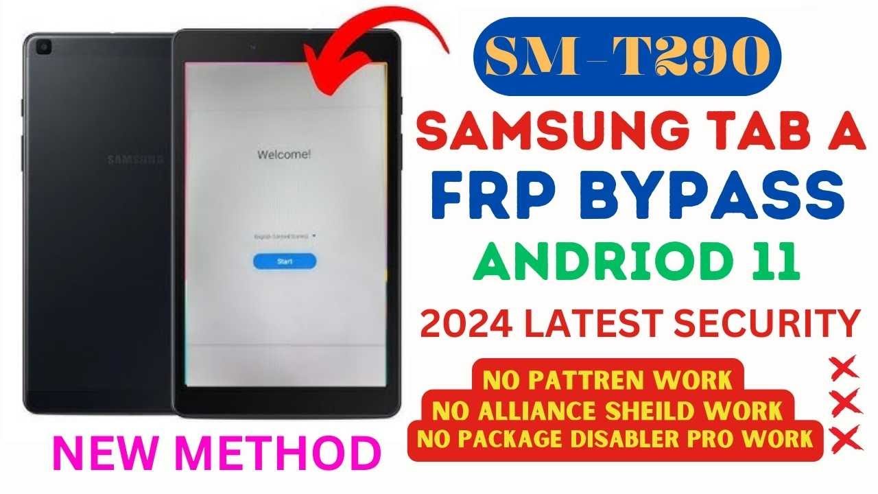 New Method SM-T290 Frp bypass new security || Samsung Galaxy Tab A ...