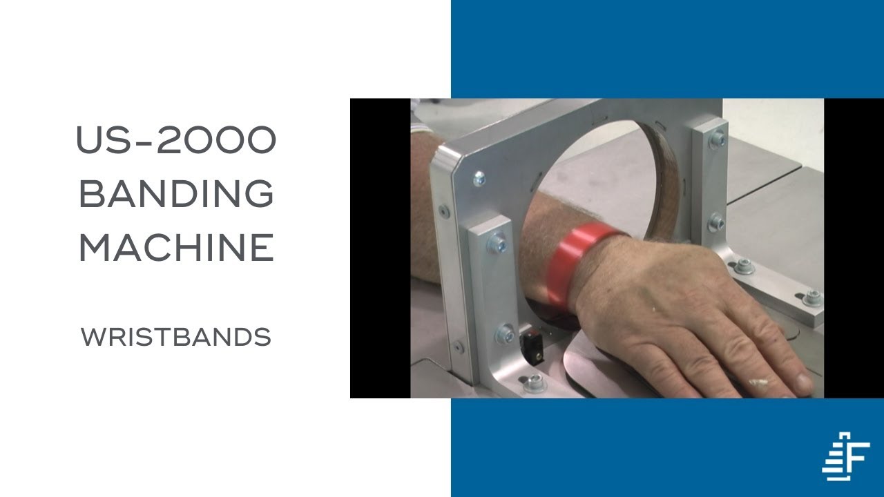 Wrist Banding Events US-2000 Banding Machine - YouTube