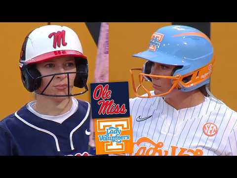 Ole Miss vs #4 Tennessee Women's College Softball Highlights Full Game 2026