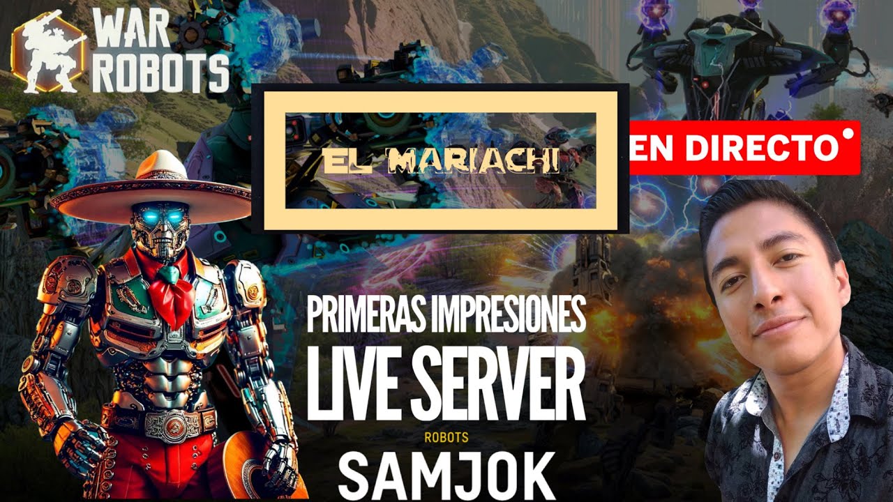 Mariachi WR en Directo- War Robots 🤠 - YouTube