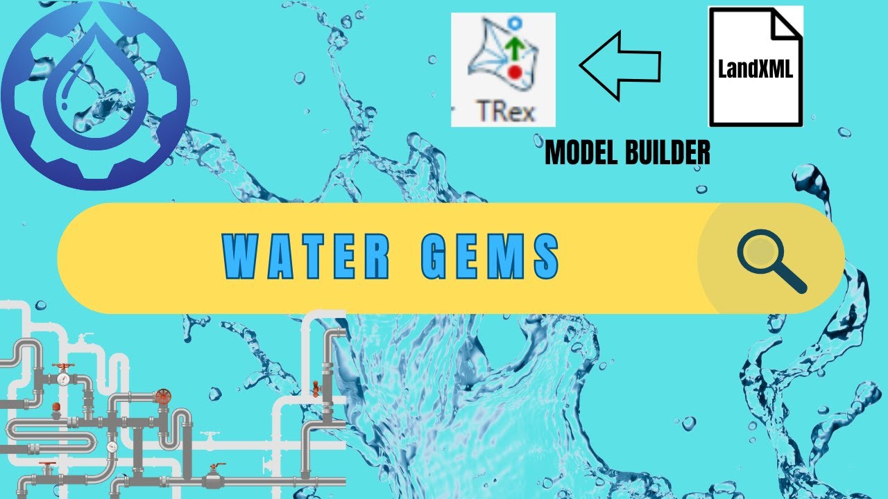 Water GEMS: A Complete Guide to Model Builder With LandXML for Engineers! - YouTube