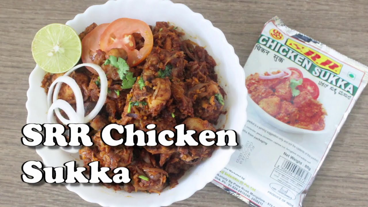 Mangalorean Chicken Sukka Simple Recipe - SRR Chicken Sukka Easy Recipe ...