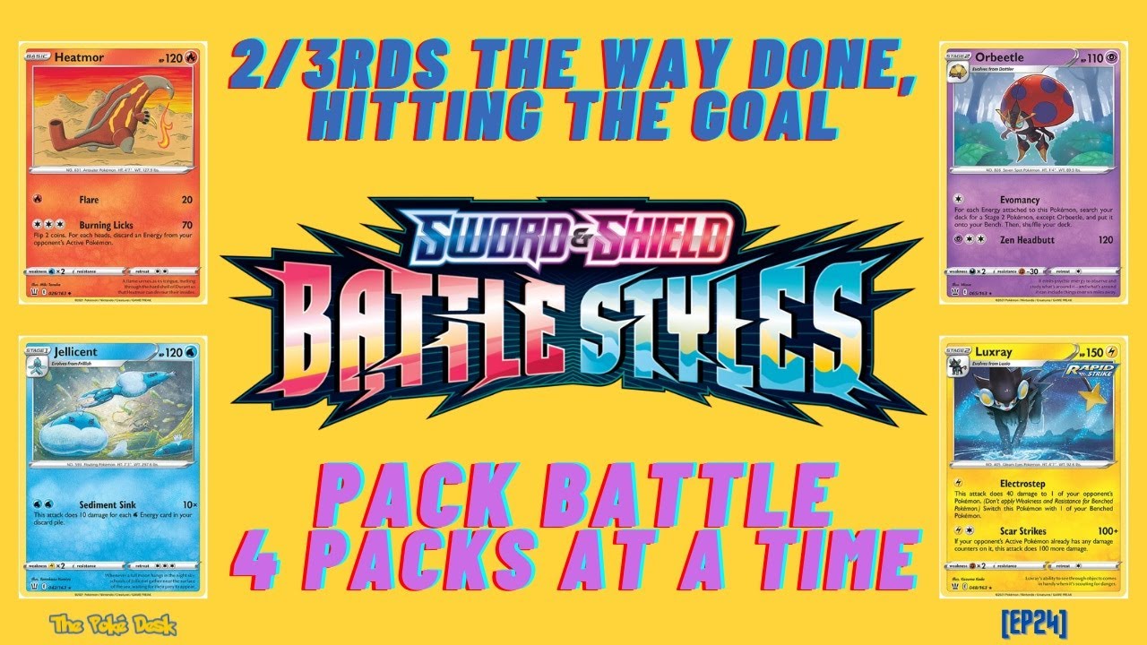 Battle Styles-Booster Box Vs. Single Strike ETB Pack Battle [EP24] # ...