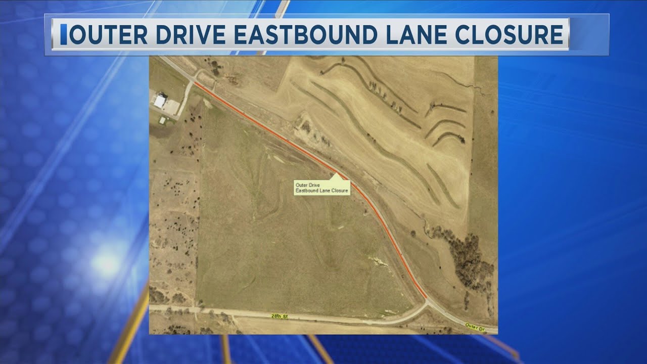 Outer Drive Eastbound Lane Closure - YouTube