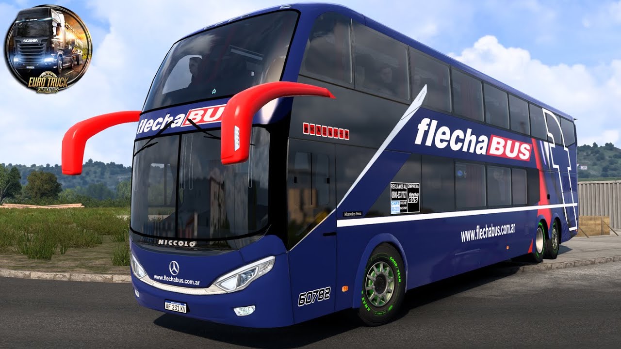 Bus Driving in Europe | COMIL INVICTUS DD 8×2 VOLVO | Steering Wheel ...